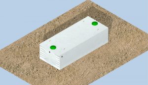 LOW Model 27000 Holding 2 Piece Tank